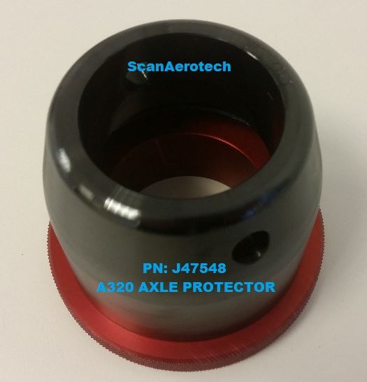 A320 Axle Thread Protector NLG